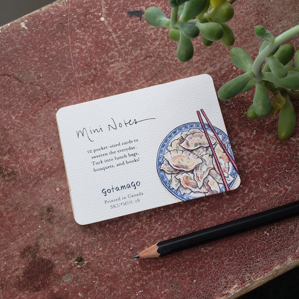 Dumplings - Mini Note Set – Silver Antelope