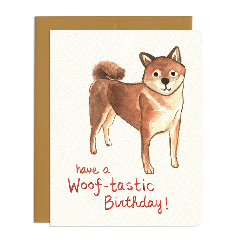 Woof-tastic Birthday – Silver Antelope