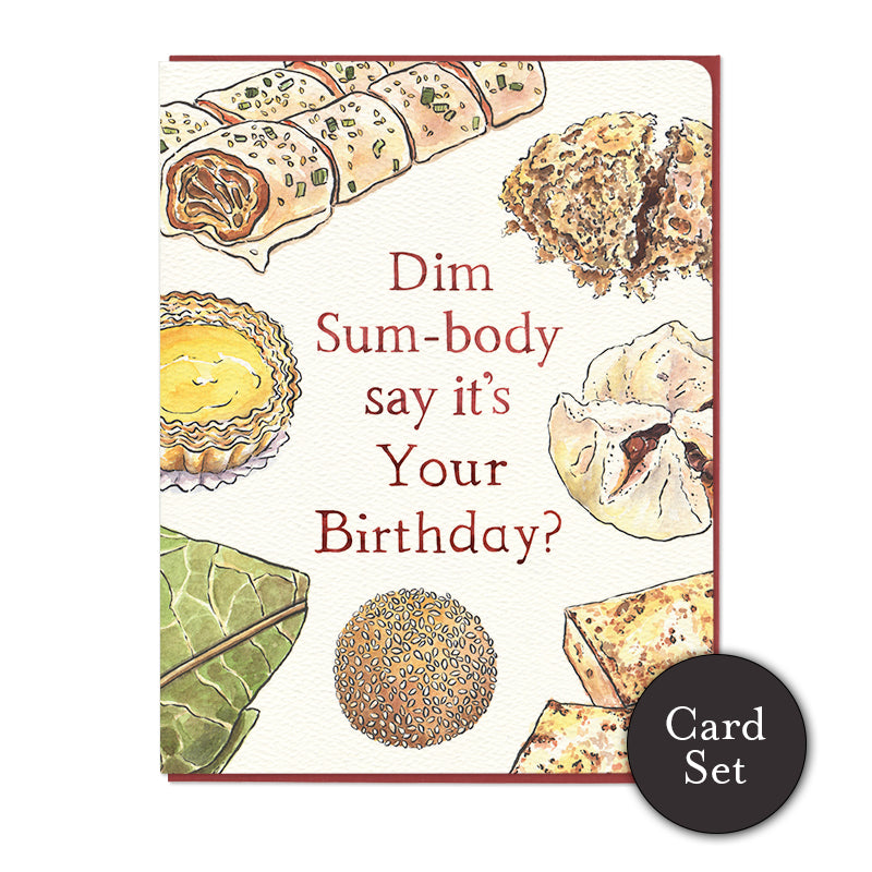 Dim Sum Birthday Card - Perfect for any Food Lover – Silver Antelope